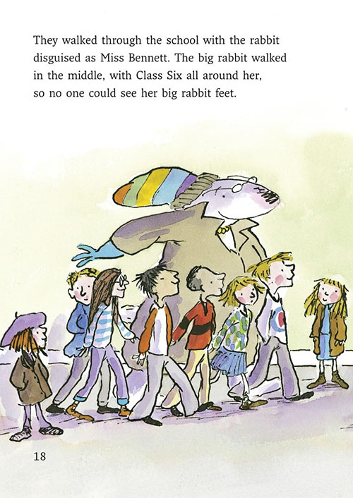 Nwf.com: Class Six and the Very Big Rabbit: Martin Waddell: كتب